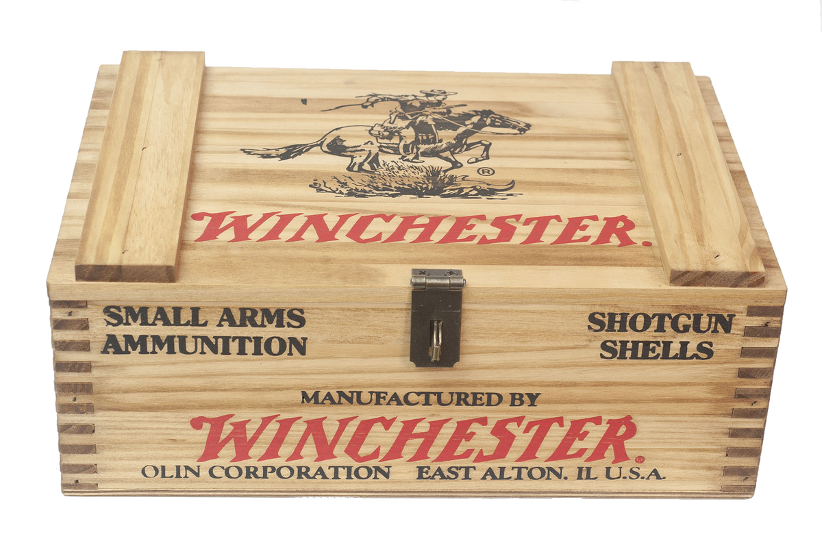 Wood Ammo Box – Winchester Gear